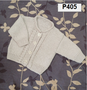 Baby Cardigan | Design P405 – Countrywide Yarn
